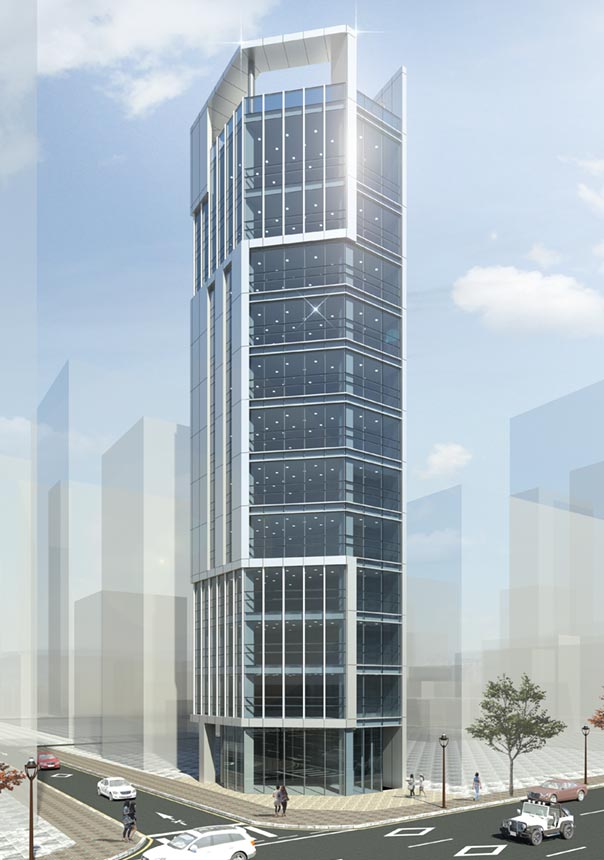 길동 KI빌딩 건축허가 완료 - 새로운 소식 - (주)아키드림 건축사사무소