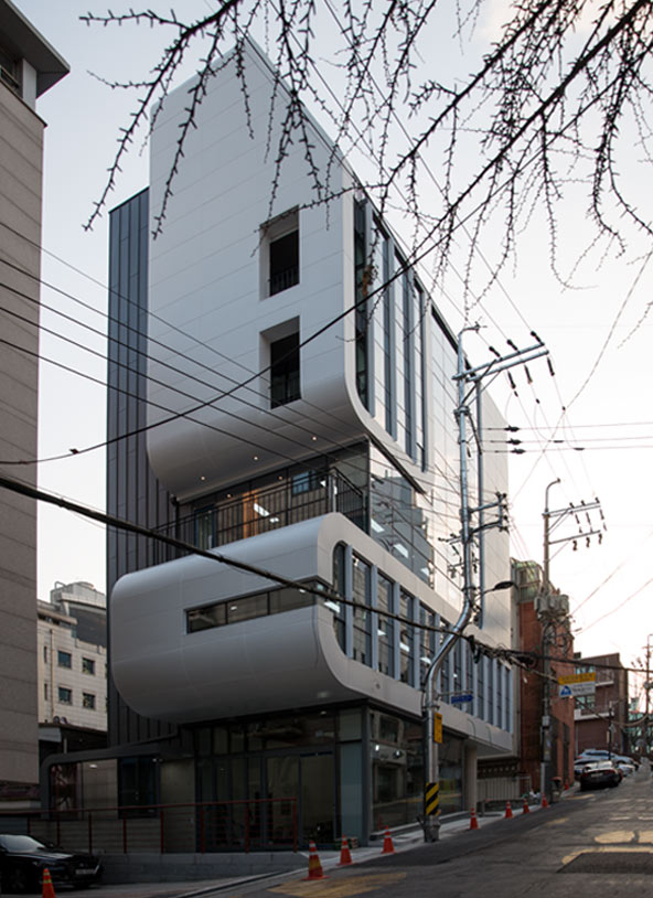 대치동 JS빌딩 사용승인 완료 - 새로운 소식 - (주)아키드림 건축사사무소